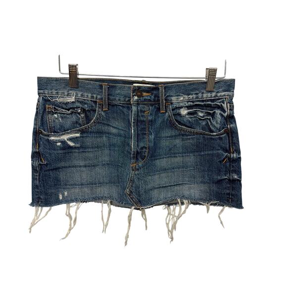 Abercrombie & Fitch | Skirts | Abercrombie Fitch Skirt 4 Denim Y2k ...
